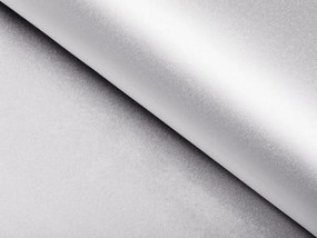 Biante Saténový čtvercový ubrus polyesterový Satén LUX-034 Světle stříbrný 140x140 cm