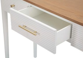 Designová konzole Gerlinde 107 cm bílá