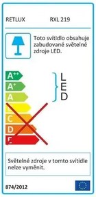 Retlux RXL 219 vánoční řetěz kuličky / 100LED / 10+5m / časovač / Stud
