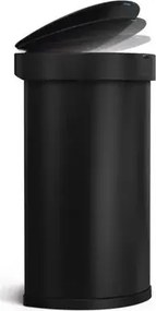 Simplehuman Bezdotykový odpadkový koš 45 l černá / půlkulatý / intelig