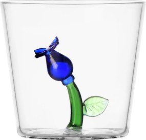 Ichendorf Milano designové sklenice na vodu Botanica Tumbler Blue Flower