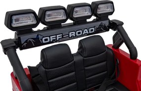 Elektrické autíčko Off-Road CLIMBER červené