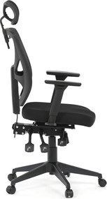 Ergonomická kancelářská židle EVRON - černá síťovina