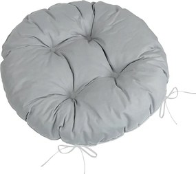 Bellatex Sedák Adéla prošívaný kulatý Šedá 40 cm, (průměr)