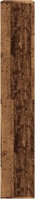 Dělicí stěna old wood 100 x 33 x 187,5 cm kompozitní dřevo 3309544