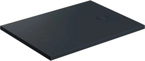 OMNIRES Aquarock M+ - Sprchová vanička 80x140 cm, matná černá AQUAROCK80-140BLV