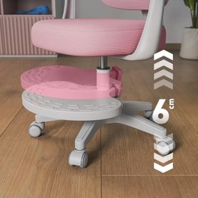 Dětská otočná židle Mark Adler Junior 4.4 Pink
