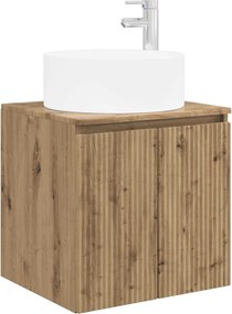 Sada koupelnových skříněk 5 ks Dub artisan Kompozitní dřevo 3406574