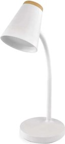 EMOS Bílá LED stolní lampička Tara 4,5W Z7641W