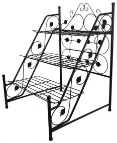 Květinový stojan s 3 policami