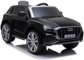 Dětské elektrické autíčko s dálkovým ovládáním BestBerg BBCC-70B – Audi Q8 / nosnost 30 kg / Li-Ion baterie / černá
