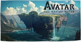 Sablio Ručník Avatar The Way of Water Plovoucí ostrov - 70x140 cm