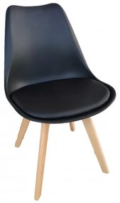 Bestent Jídelní židle černá skandinávský styl Basic