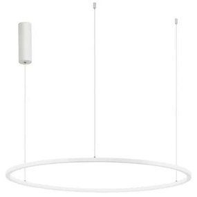 Minimalistický LED lustr Nova Luce Tarquin - bílá, 800 mm, 46 W LED, 1708 lm
