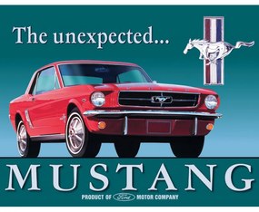 Plechová cedule Ford Mustang 32 cm x 40 cm