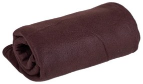 Fleecová deka hnědá 150 x 200 cm