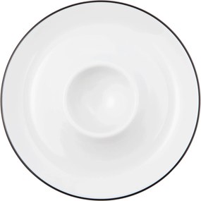 XXXLutz KALÍŠEK NA VEJCE Lido Black Line 13 cm Seltmann Weiden - Stojánky na vajíčka - 003123029208