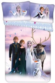 Jerry Fabrics Disney povlečení do postýlky Frozen Elements baby 100x135, 40x60 cm