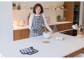Bavlněná zástěra Gingham – Tiseco Home Studio