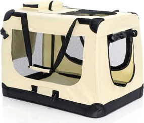 Přepravní box fudajo – 70 × 52 × 50 cm, béžová (64187)