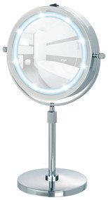 Zvětšovací stolní zrcadlo s LED světlem Wenko Lumi