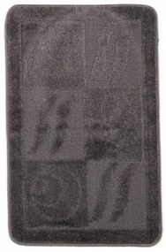 Koupelnový kobereček MONO 1107 tmavě šedý 6203 1PC BANAN