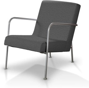 Potah na křeslo Ikea PS barva šedá látka pletený vzor