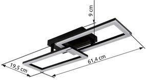 Globo 67328-20O - LED Stropní svítidlo SAPENA LED/20W/230V