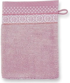 Pip Studio ručníky z bavlněného froté Soft Zellige, lila (Luxusní ručníky z bavlněného froté v designu Soft Zellige v barvě lila)