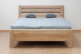 BMB Adriana Lux postel - dub Moření: Patina, Provedení: Dub průběžný, Rozměr: 180 x 200 cm