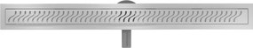 Mexen Flat 360° M09 rotační lineární odtok 90 cm, chrom - 1028090-40