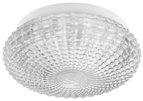 Designové stropní svítidlo Clam 30 čirá