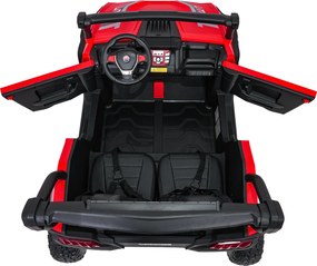 Ramiz Elektrická bugina Gravity pro děti červená + pohon 4x4 + dálkové ovládání