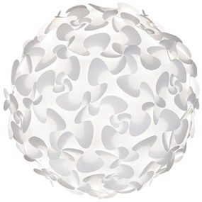 OnaDnes -20% Umage Bílé plastové závěsné světlo Lora Medium Ø 45 cm