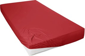 Primera Napínací prostěradlo, 90-100 x 200 cm / 140-160 x 200 cm / 180-200 x 200 cm (červená)