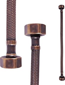 SLEZÁK RAV Flexi hadice 1/2" x 1/2" Stará mosaz (Bronz) IF0455.2SM