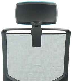 MULTISED kancelářská židle Friemd BZJ 397 nosnost 150 kg, Mechanika: Synchronní, Hlavová opěrka: Ano, Bederní opěrka: Ano, Područky: 3D PU, Kříž: Plastový černý, kolečka.