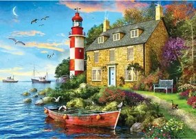 EUROGRAPHICS Puzzle Chata u majáku / 104 dílků / 35,6 × 25,4 cm
