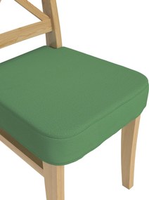 Sedák na židli IKEA Ingolf barva zelená