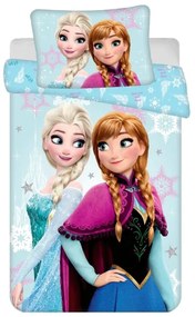 Jerry Fabrics Disney povlečení do postýlky Frozen Light Blue baby 100x135, 40x60 cm
