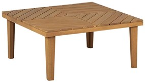 Konferenční stolek z akátového dřeva 70 x 70 cm BARATTI Beliani
