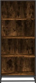 Knihovna kouřový dub 60 x 35 x 139 cm kompozitní dřevo 3300842