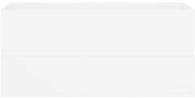 vidaXL Marketos Skříňka se zápustným umyvadlem bílá kompozitní dřevo