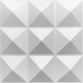 Obkladové panely 3D PVC 10004, rozměr 500 x 500 mm, Pyramids, IMPOL TRADE