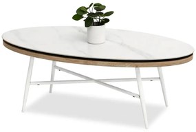 MPT Konferenční stolek Tavolo ze slinutého kamene - sonoma