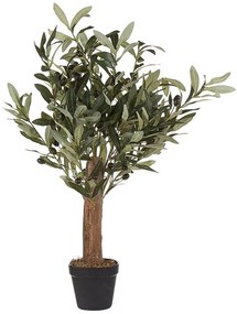 Umělá rostlina v květináči 77 cm OLIVE TREE Beliani