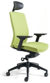 Office Pro Kancelářská ergonomická židle BESTUHL J2 SP — více barev, s podhlavníkem Zelená 203