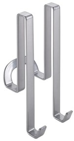 Závěsný ocelový háček ve stříbrné barvě Luxy – Metaltex