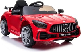 LEAN CARS Elektrické autíčko Mercedes GTR červené, LED, MP3