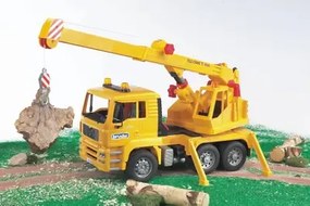 Bruder Nákladní auto MAN  jeřáb stavební / 1:16 / od 4 let